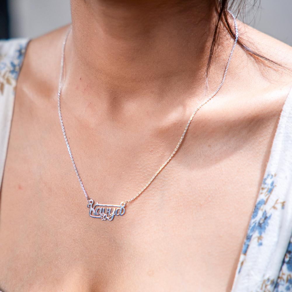 PERSONALISED NAME PENDANT 2 – Jewellgo